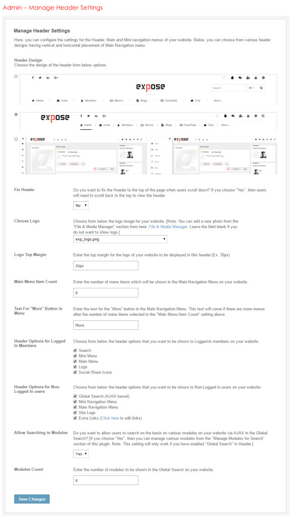 Responsive Expose Theme | SocialEngine | SocialNetworking.solutions