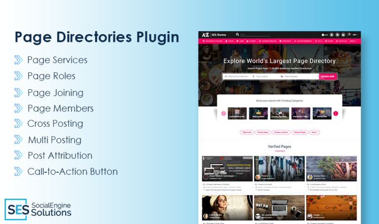 Advanced Features of Page Directories Plugin with new Enhancements! | SocialNetworking.Solutions