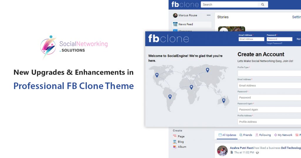 New Upgrades & Enhancements in Professional FB Clone Theme ...